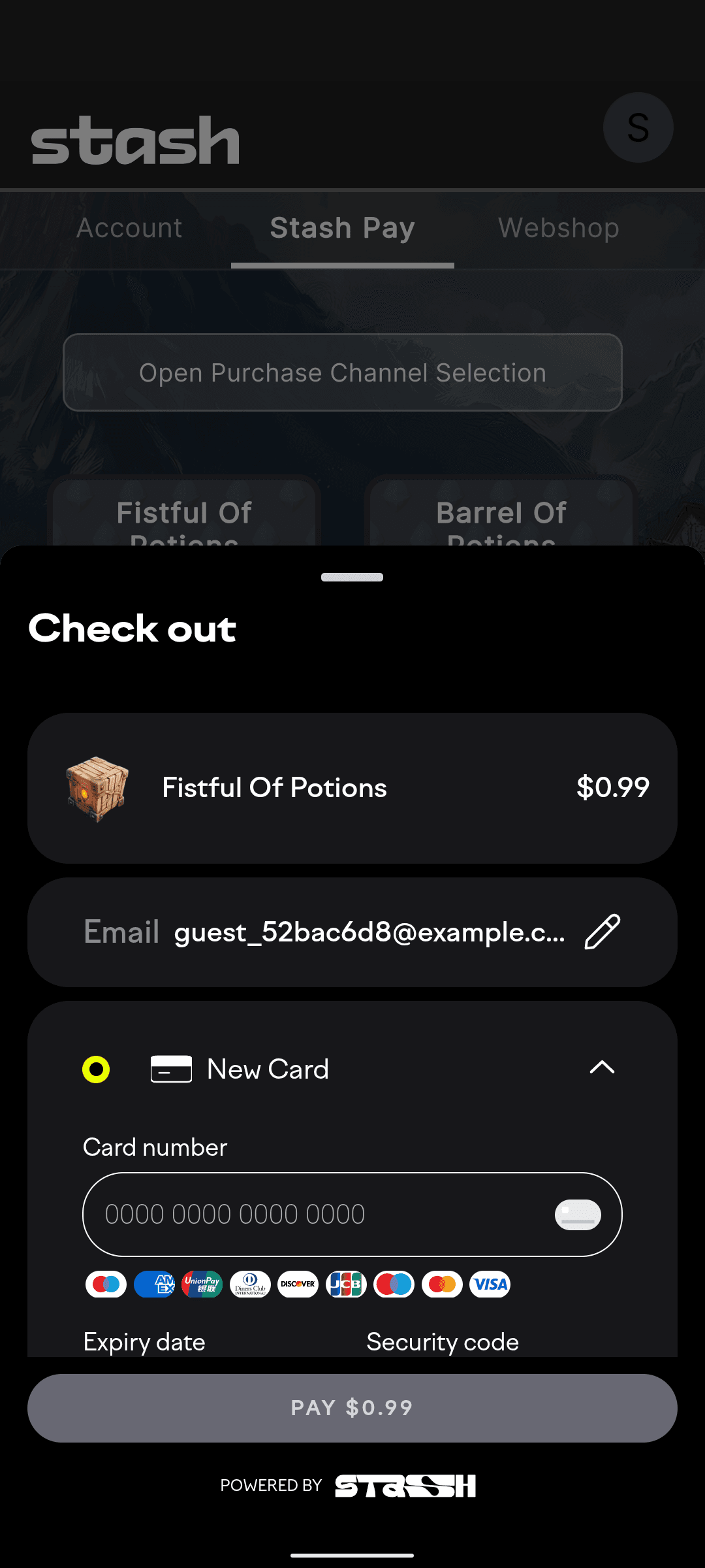 Dialog Presentations | Stash Docs