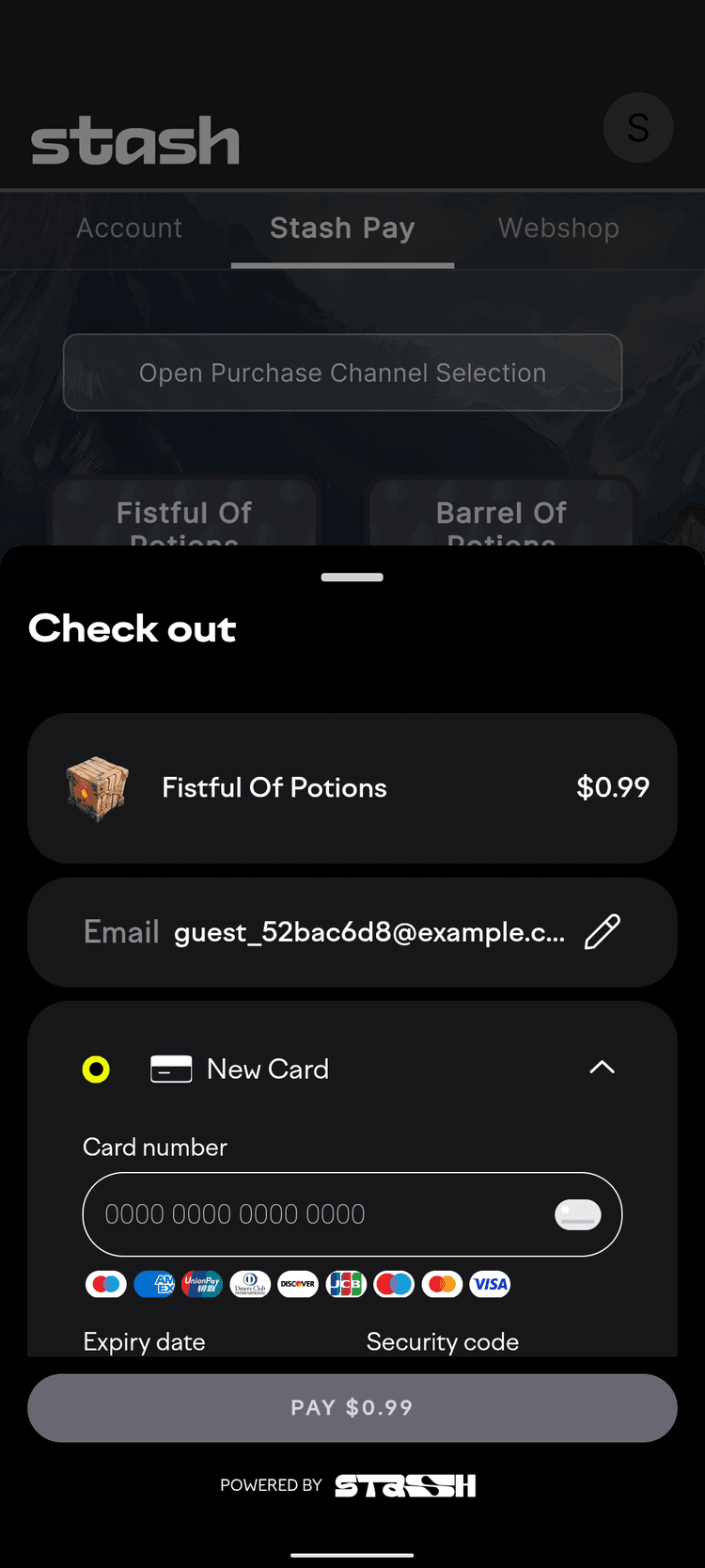 Dialog Presentations | Stash Docs